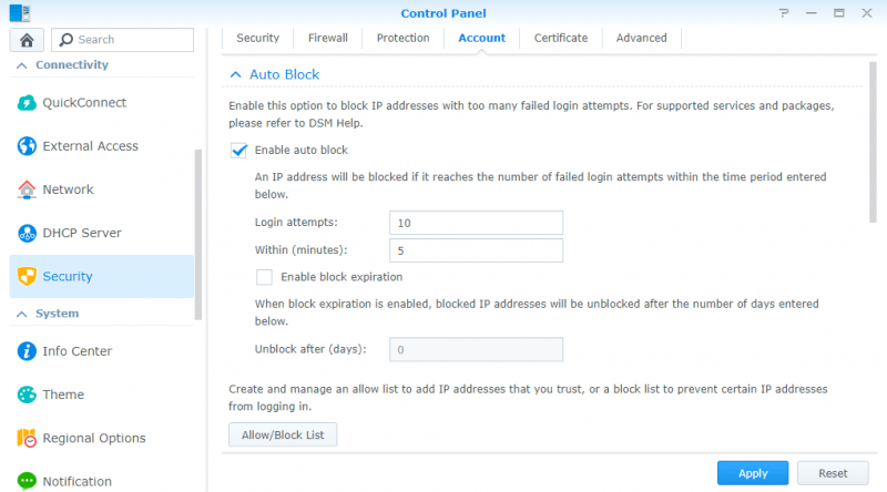4 steps to make your Synology NAS ultra secure - Home Automation Academy